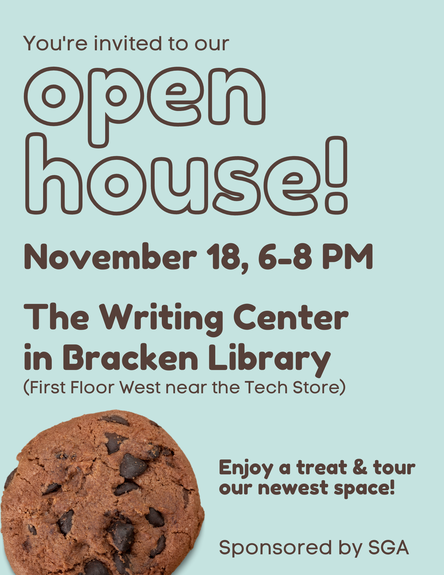 Open House at Writing Center in Bracken Library on Nov 18! - The ...