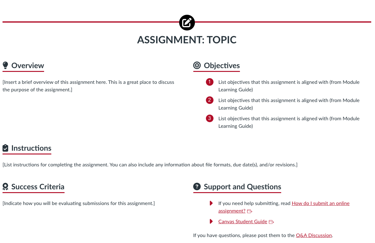 Dispel Your Hidden Curriculum with Transparent Assignment Design - The ...