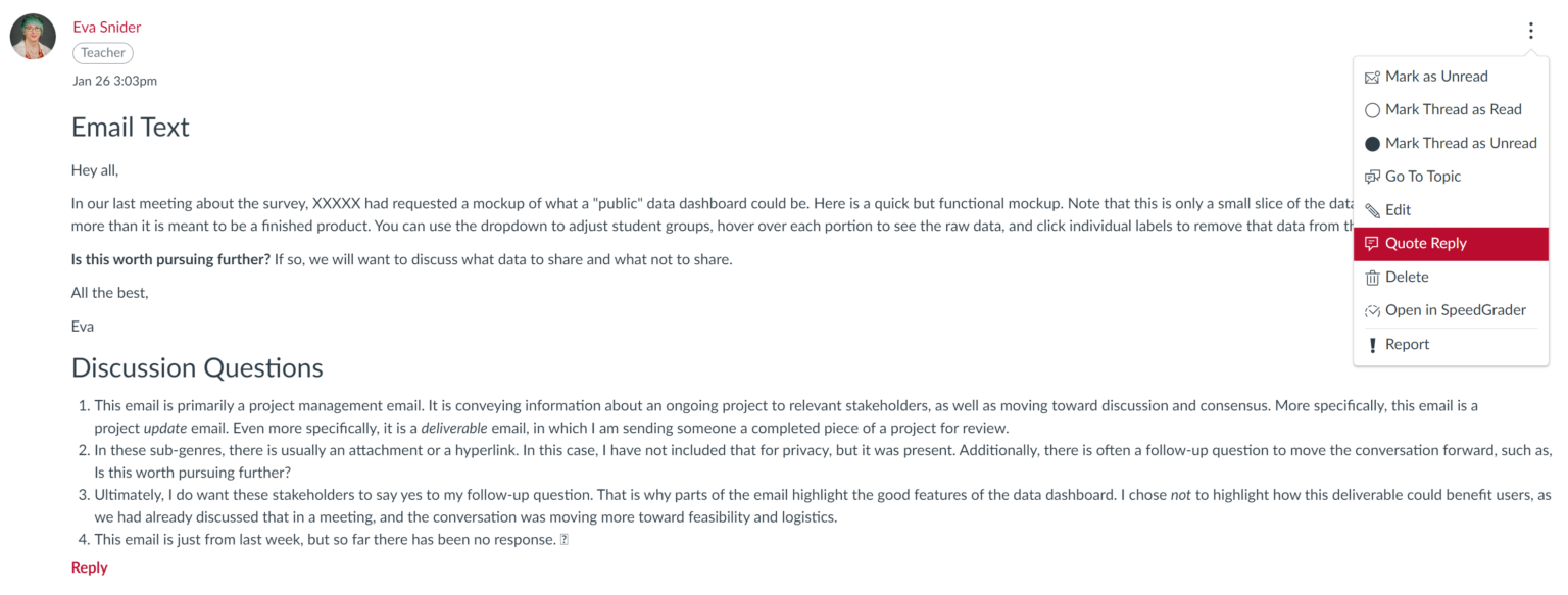 New in Canvas: Discussions Redesign - The Teaching Innovation Blog