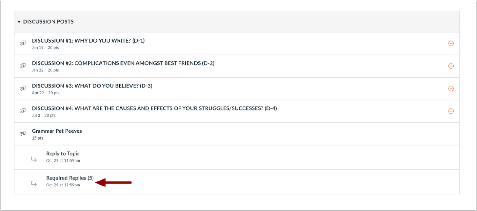 New in Canvas: Multiple Due Date Discussions with Checkpoints - The ...