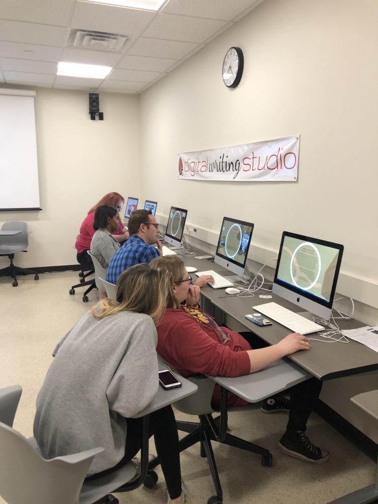 Fall Opening of the Digital Writing Studio - Ball State English Department