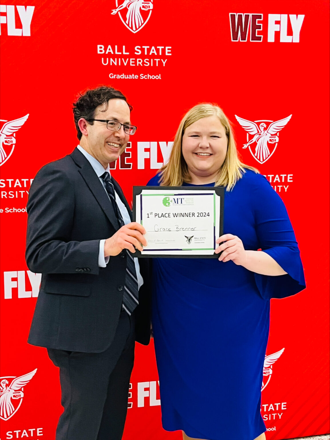 BSU English Three Minute Thesis Winners - Ball State English Department